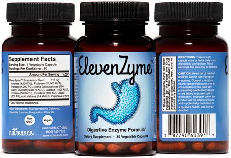 ElevenZyme: Digestive Enzyme Formula | Nutreance