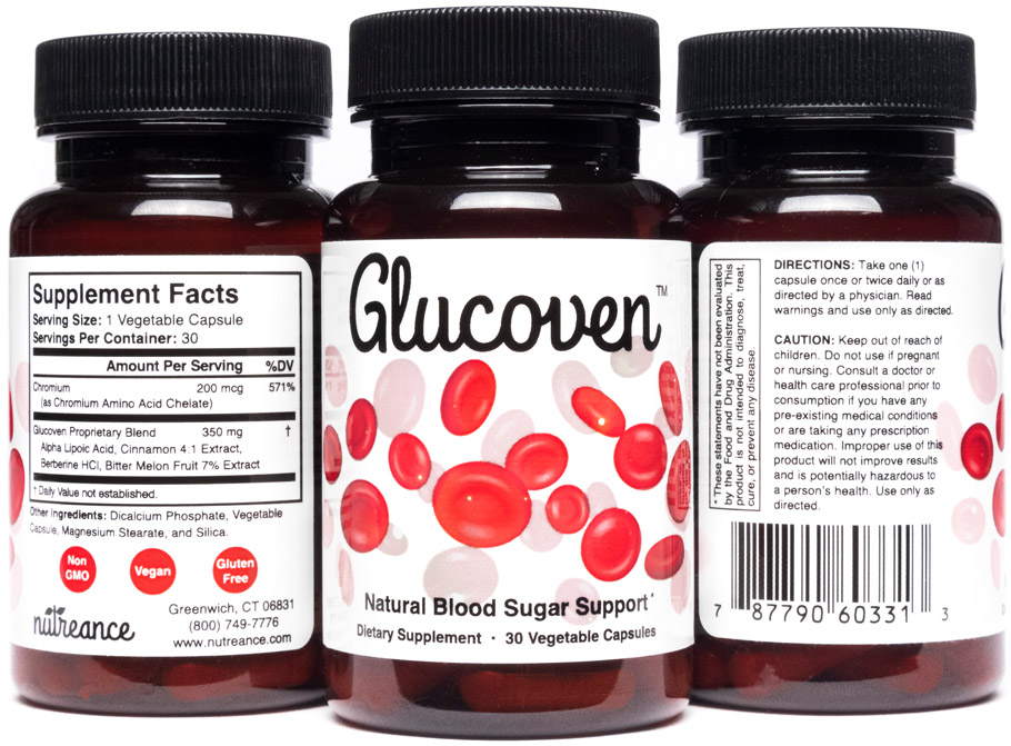 Glucoven: Natural Blood Sugar Support | Nutreance