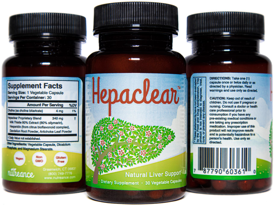 Hepaclear: Natural Liver Support | Nutreance