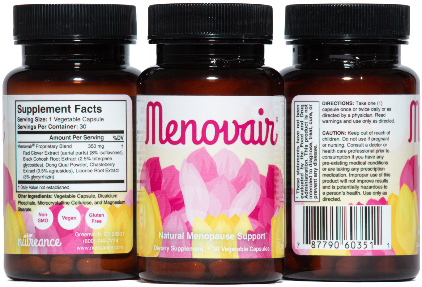 Menovair: Natural Menopause Support | Nutreance
