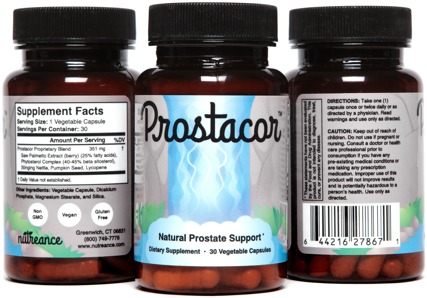 Prostacor: Natural Prostate Support | Nutreance