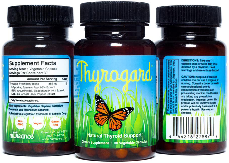 Thyrogard: Natural Thyroid Support | Nutreance